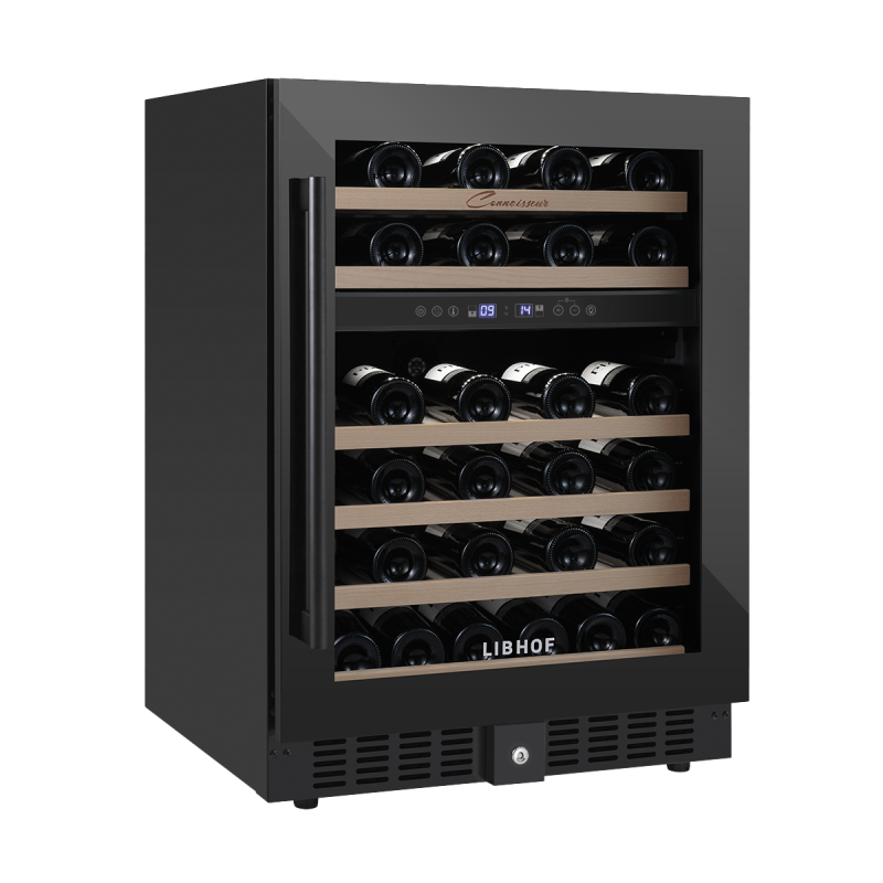 Винный шкаф Libhof Connoisseur CXD-46 black купить - цена в интернет-магазине LIBHOF WINE